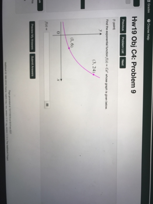 Solved Hw19 Obj C4: Problem 9 (3, 24) | Chegg.com
