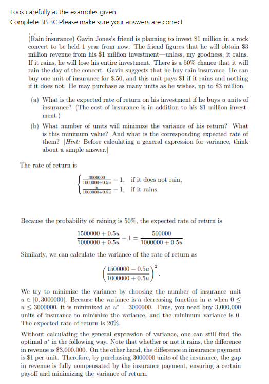 Solved Look carefully at the examples given Complete 3B 3C | Chegg.com