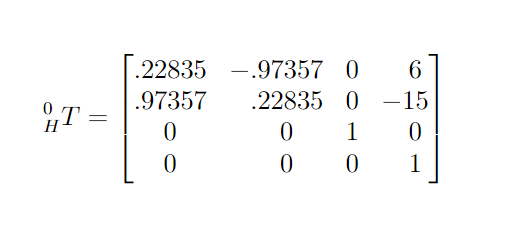 Solved Problem 1 For a 3R robotic arm, calculate the values | Chegg.com