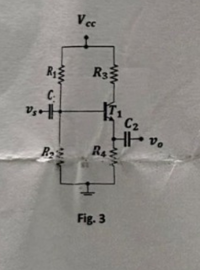 Solved Consider the common collector amplifier shown in | Chegg.com