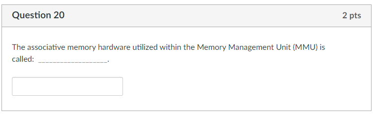 Solved In the Dynamic Partitioning technique of memory | Chegg.com