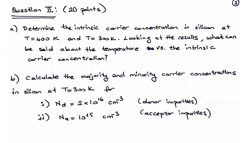 Solved code class="asciimath">Question II: ( 20 ﻿points) | Chegg.com