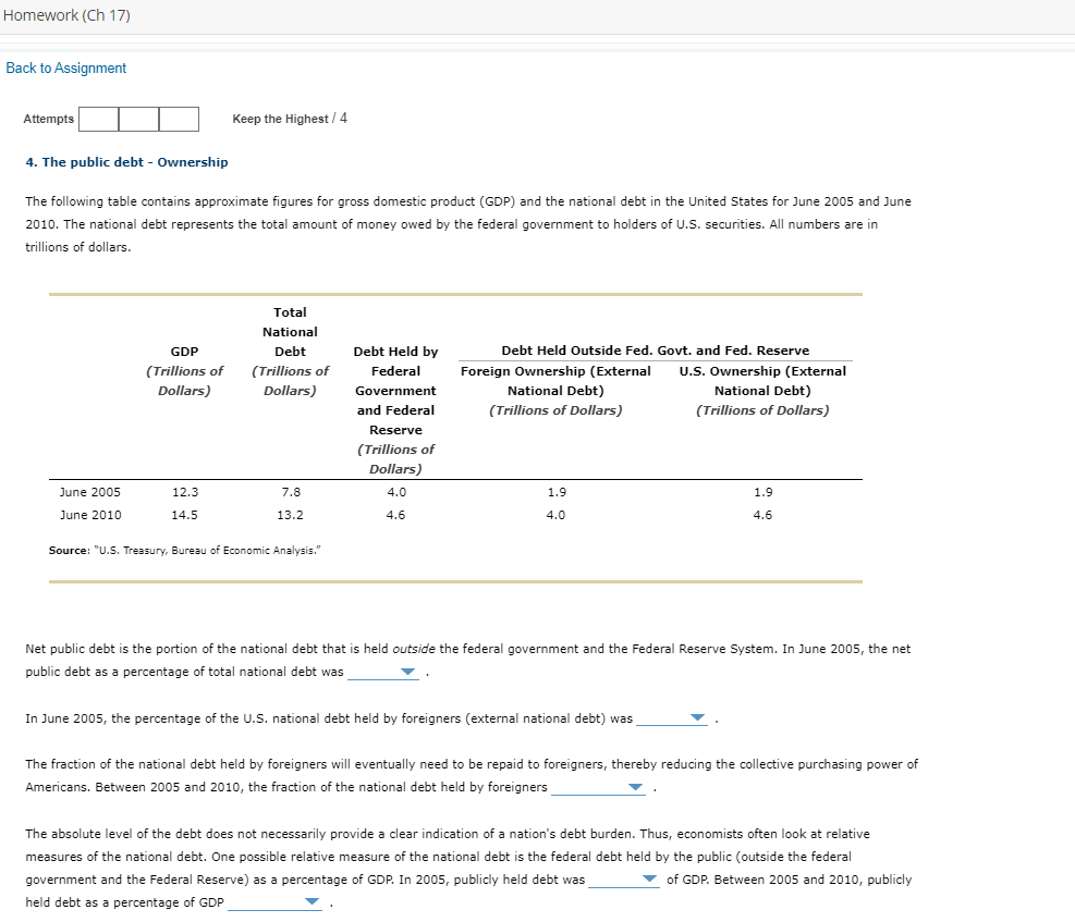 Solved Homework (Ch 17) Back to Assignment Attempts Keep the | Chegg.com