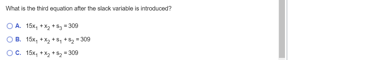 Solved Determine the number of slack variables and name | Chegg.com