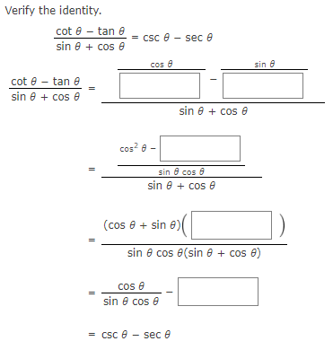 Solved Verify the identity. (sin2θ+cos2θ)20=1Verify the | Chegg.com