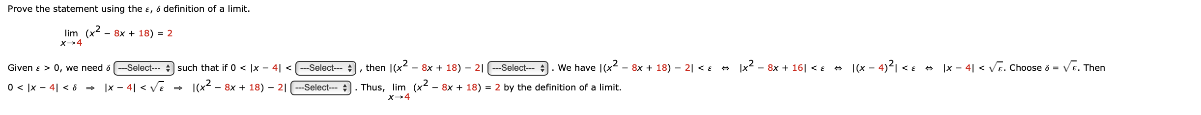 Solved Prove the statement using the ε,δ definition of a | Chegg.com