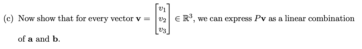Solved Question 1: Projection onto a plane In this question, | Chegg.com