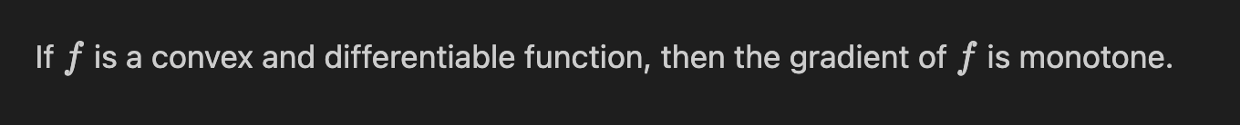 Solved If f is a convex and differentiable function, then | Chegg.com