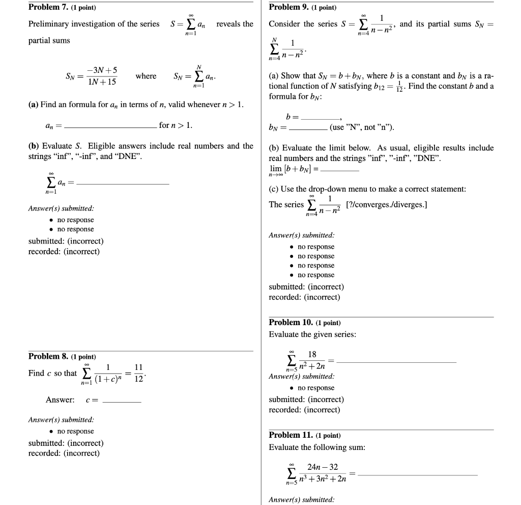 Solved Displayed on the right are graphs showing the first | Chegg.com