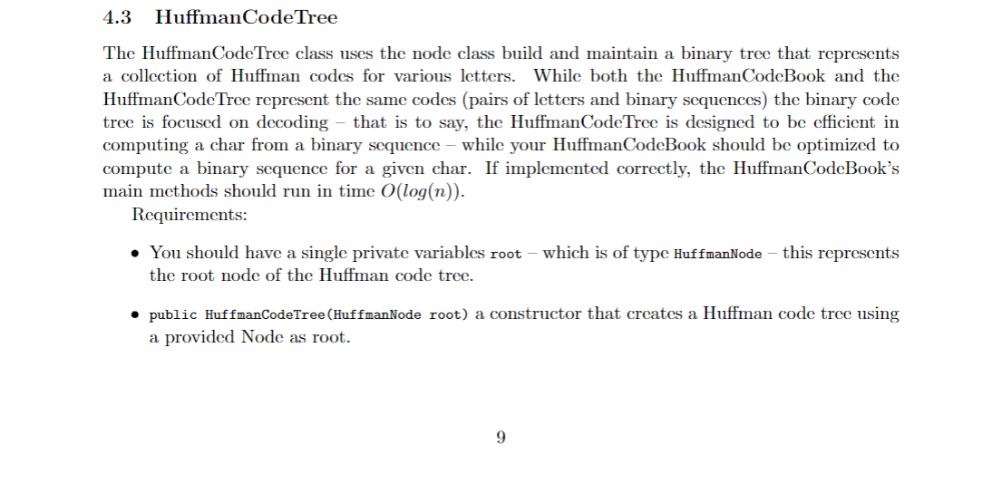 Solved Please write the following method in Java without | Chegg.com