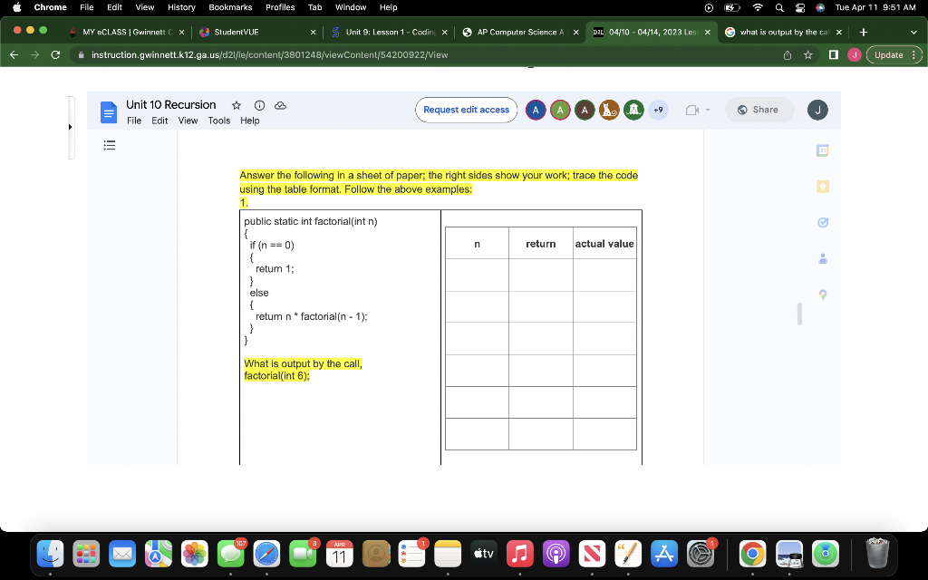 Solved Answer the following in a sheet of paper; the right | Chegg.com