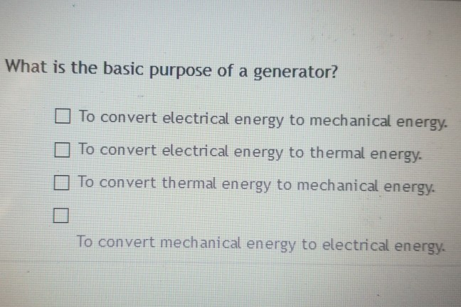 Solved What Is The Basic Purpose Of A Generator To Convert Chegg solved-what-is-the-basic-purpose-of-a-generator-to-convert-chegg