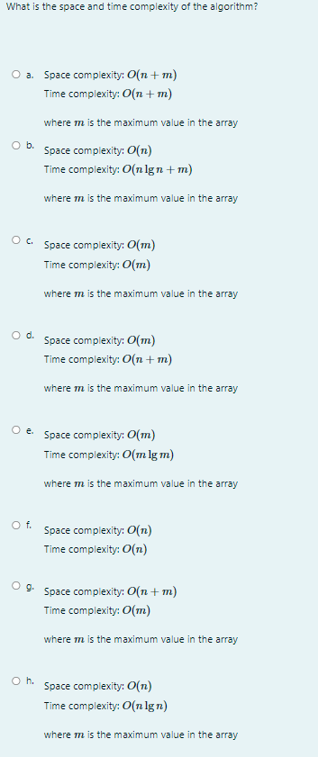 Solved Consider The Algorithm In The Pseudocode Below 02 0592
