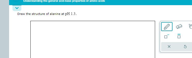Solved Draw the structure of alanine at pH1.3. | Chegg.com