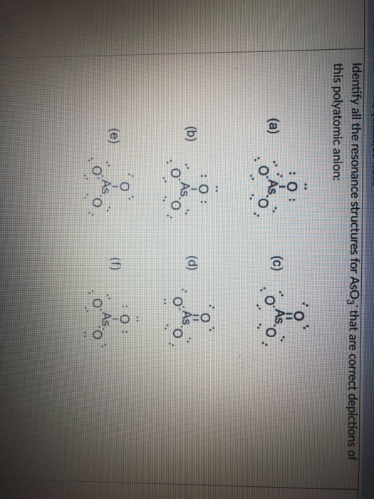 Aso3 3 Lewis Structure