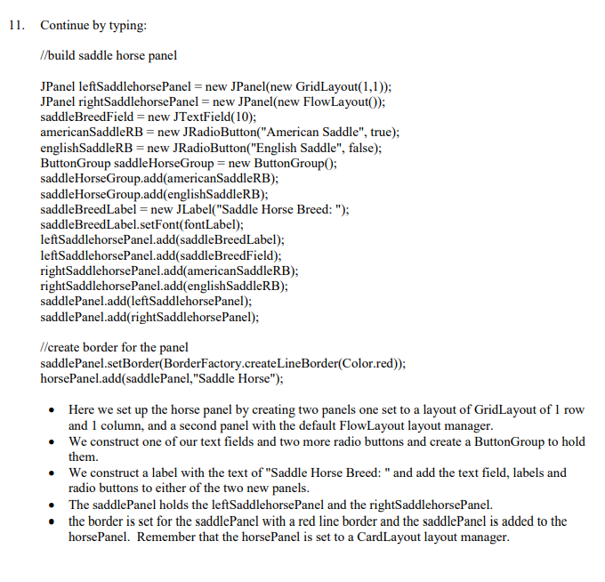 Solved CIT 249: Java II Chapter 17 Lab 3 We will create text | Chegg.com