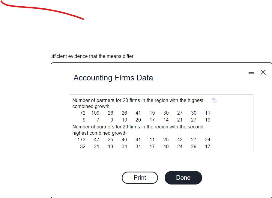 Solved Click the icon to view the accounting firms data. | Chegg.com