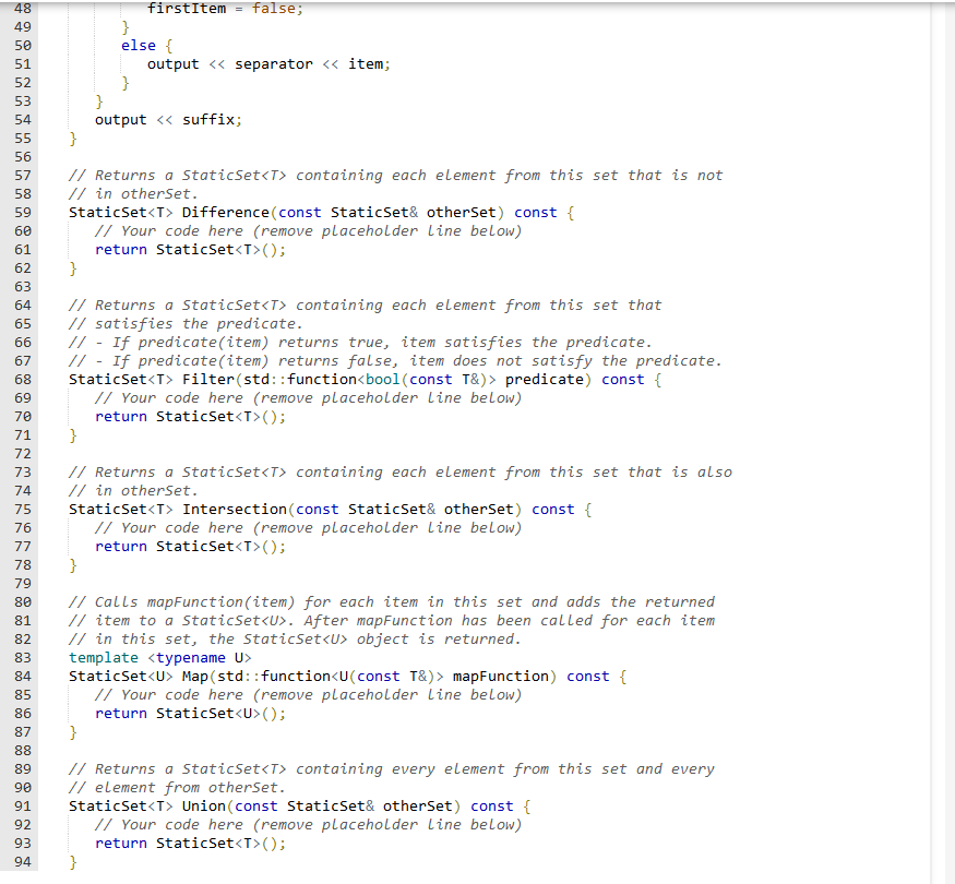 Solved Need help in Data Structures. Providing Main.cpp, and | Chegg.com