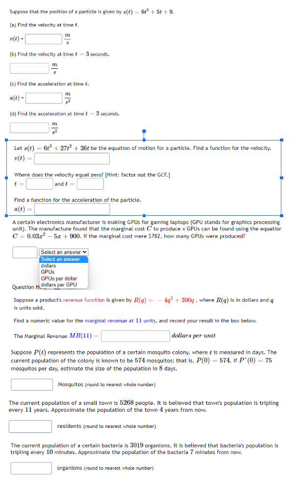 [solved] Suppose That The Position Of A Particle Is Given