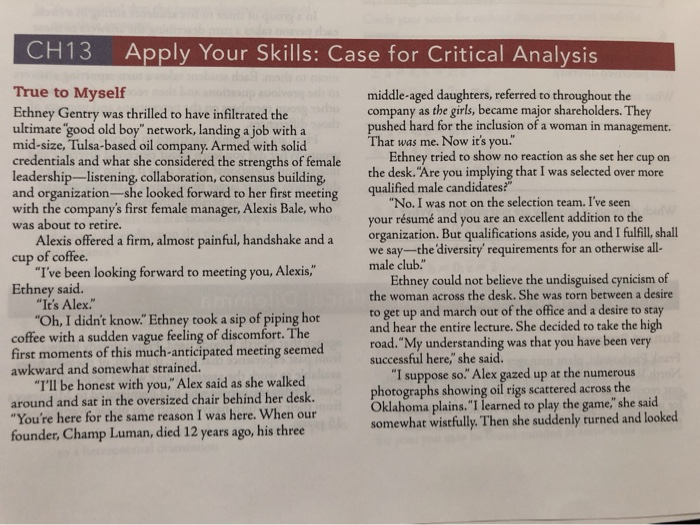 Solved Questions 1. If you were Ethney, how would you try to | Chegg.com