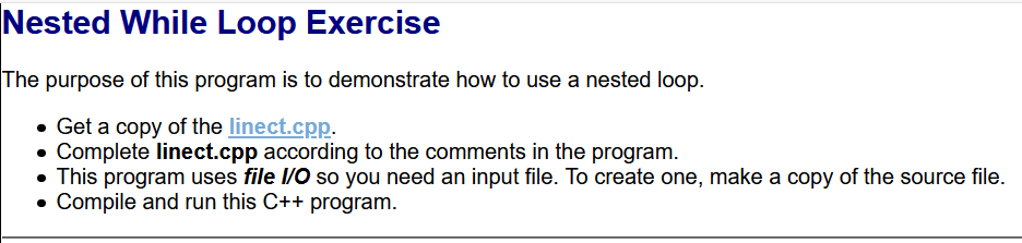 Solved // Program LineCt counts the number of characters per | Chegg.com