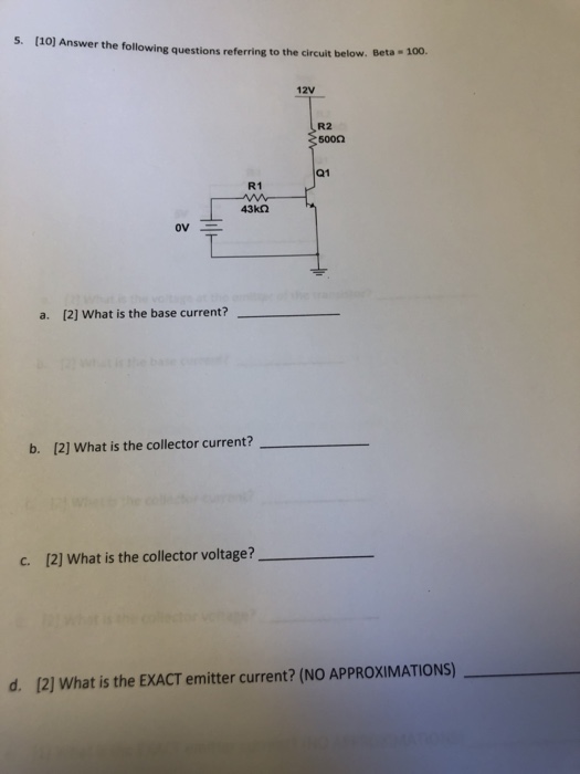 Solved 4 [10] Answer the following questions referring to | Chegg.com