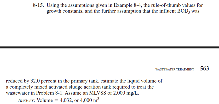8-15. ﻿Using the assumptions given in Example 8-4, | Chegg.com