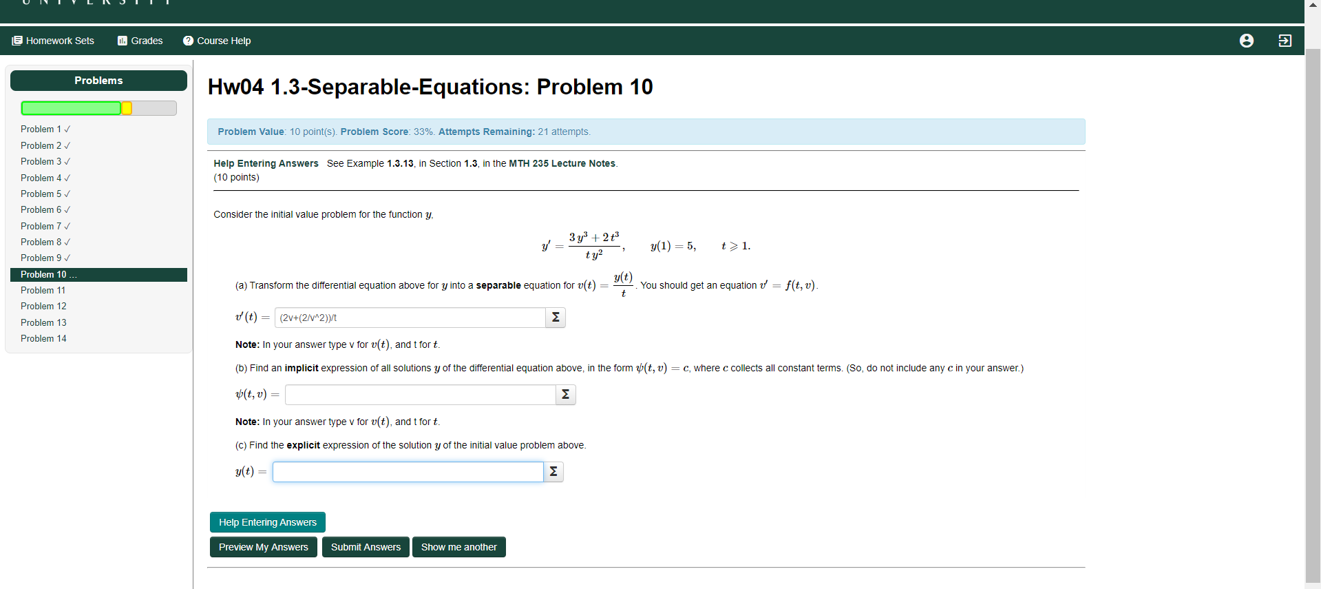 Solved Homework Sets 1. Grades Course Help Problems Hw04 | Chegg.com