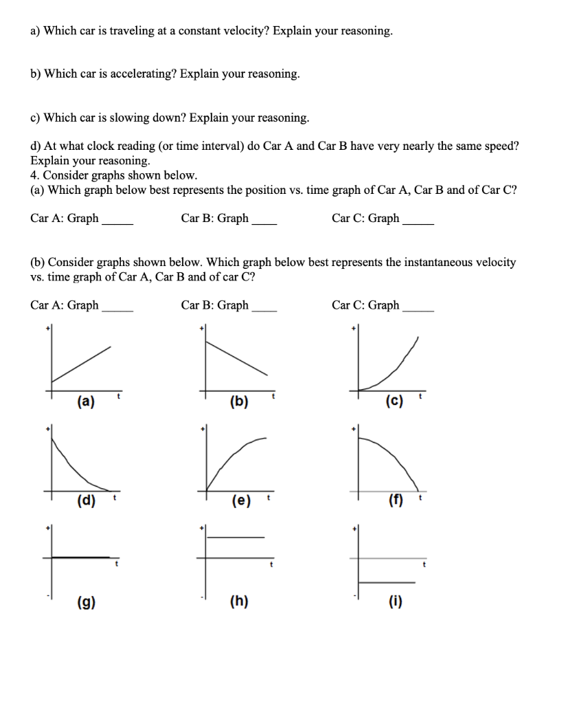 Solved Introduction to Motion Objectives: 1. To investigate | Chegg.com