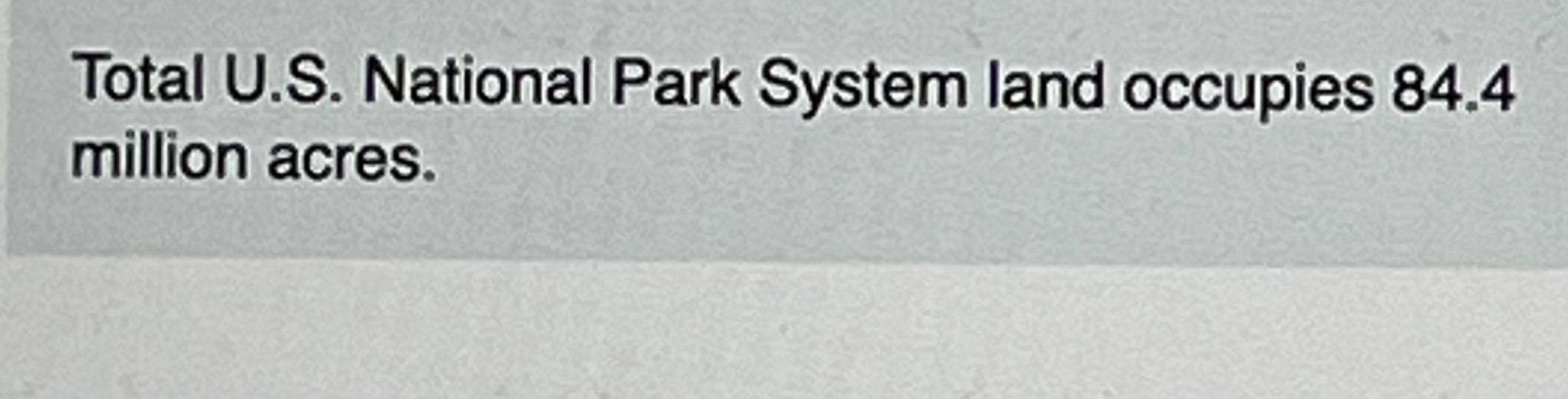 Solved Total U.S. ﻿land area is 3.537 ﻿million square miles. | Chegg.com