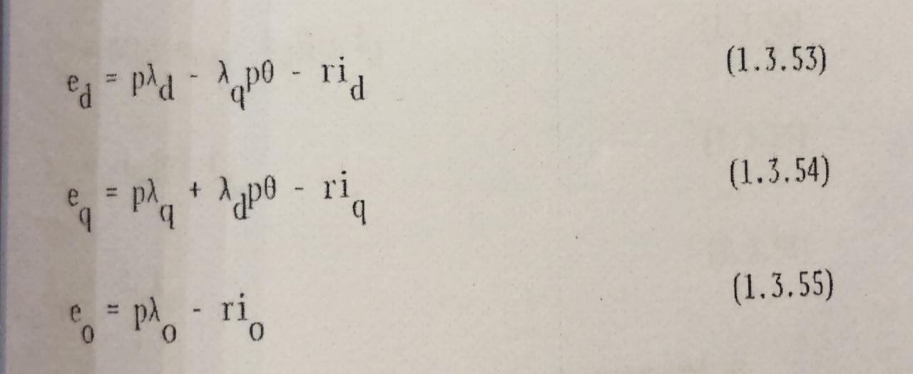 Solved Develop The Armature Voltage Relations Given By Eqs