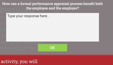 Solved How can a formal performance appraisal process | Chegg.com