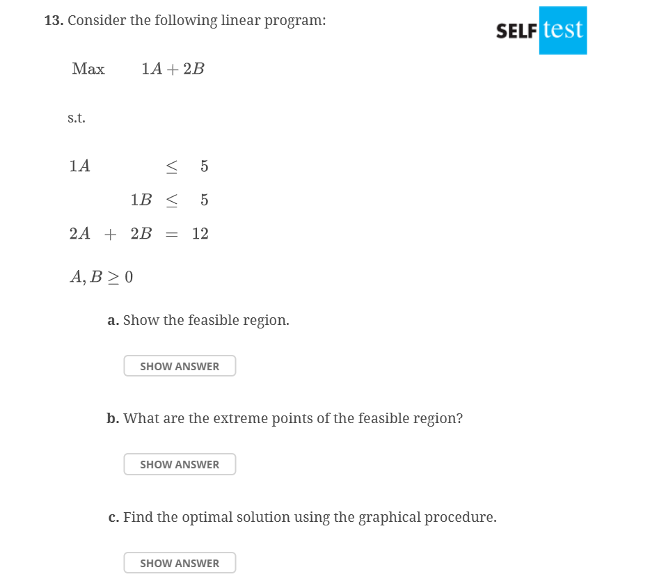 Solved Show me ﻿the steps to ﻿solveConsider the following | Chegg.com