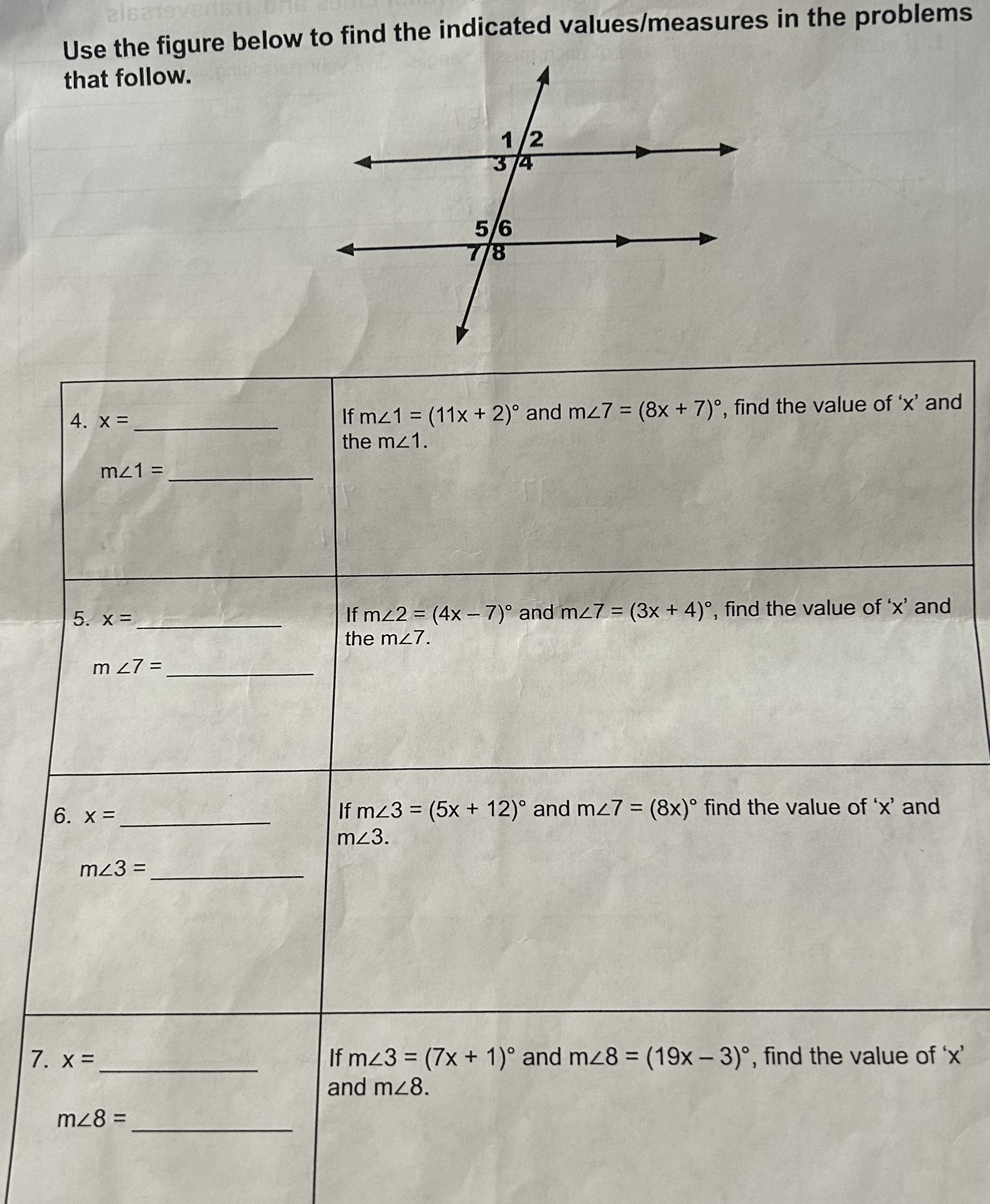 Solved Use the figure below to find the indicated | Chegg.com