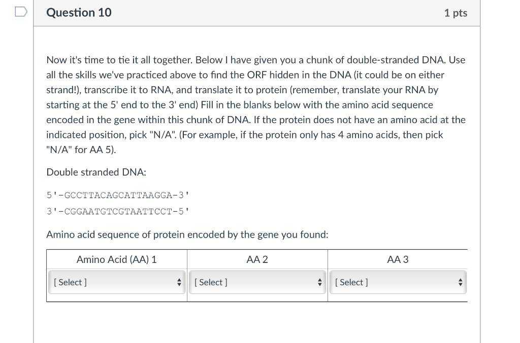 Solved function as a stop codon. Now you know how to locate | Chegg.com