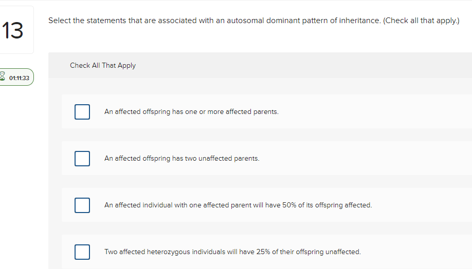 Solved Select the statements that are associated with an | Chegg.com