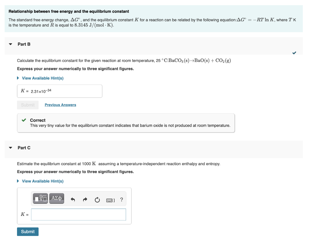 Solved Barium oxide, Bao, is manufactured by decomposition | Chegg.com