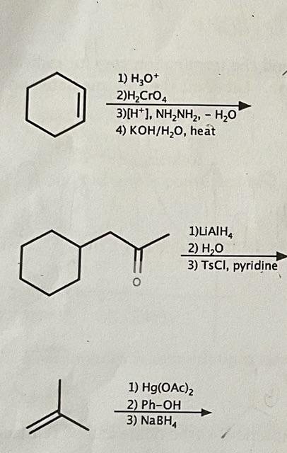 Solved For each problem name the product. Provide the arrow | Chegg.com