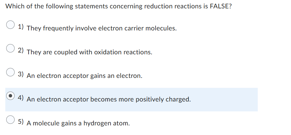 Solved Which of the following statements concerning | Chegg.com