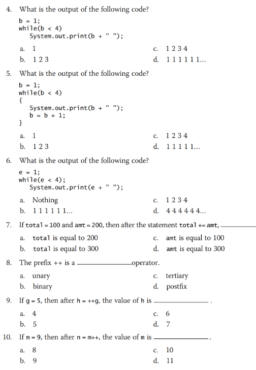 Solved 2. A loop that never ends is a(n) loop. a. iterative | Chegg.com