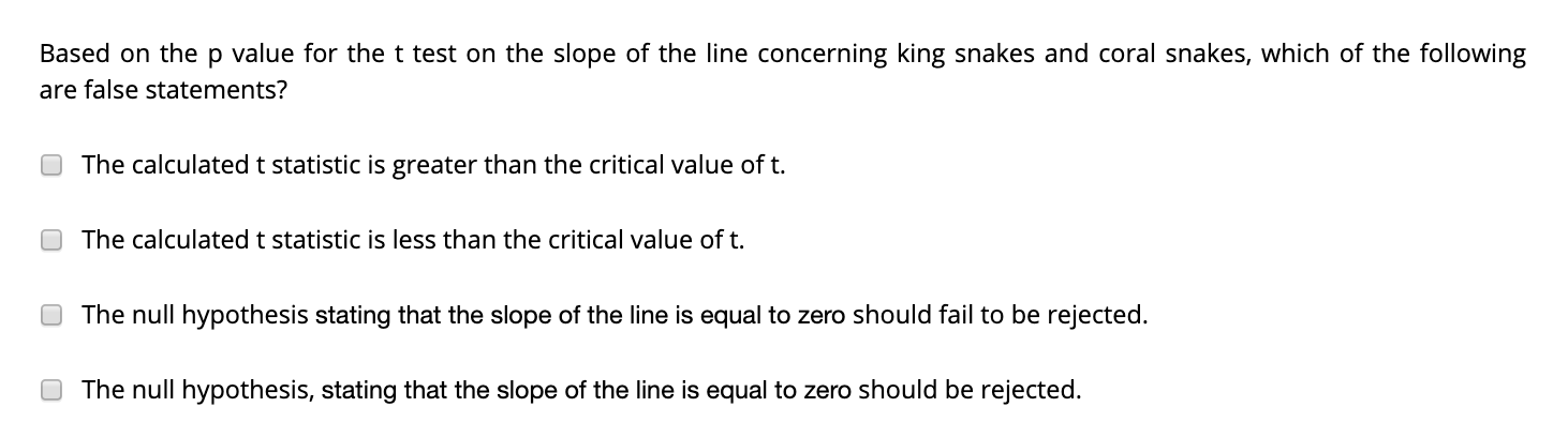 Solved Based On The P Value For The T Test On The Slope Of Chegg solved-based-on-the-p-value-for-the-t-test-on-the-slope-of-chegg
