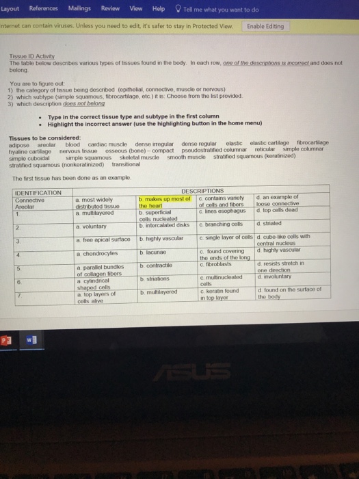 Solved Layout References Mailings Review View Help Tell Me