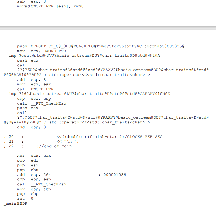 1. Using your preferred compiler, compile the code | Chegg.com