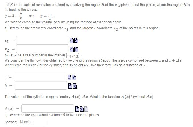 Solved Let S be the solid of revolution obtained by | Chegg.com