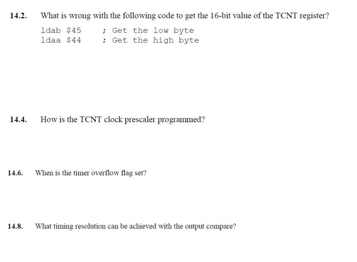 Solved 14.2. What is wrong with the following code to get | Chegg.com