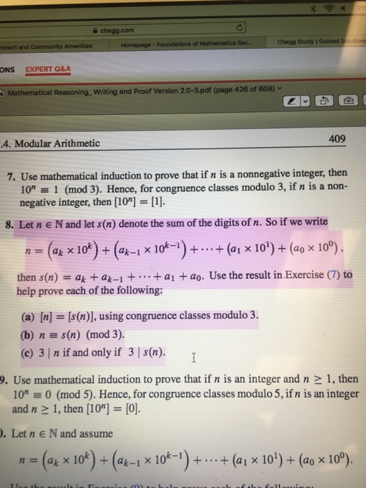 Solved Use mathematical induction to prove that if n is a | Chegg.com