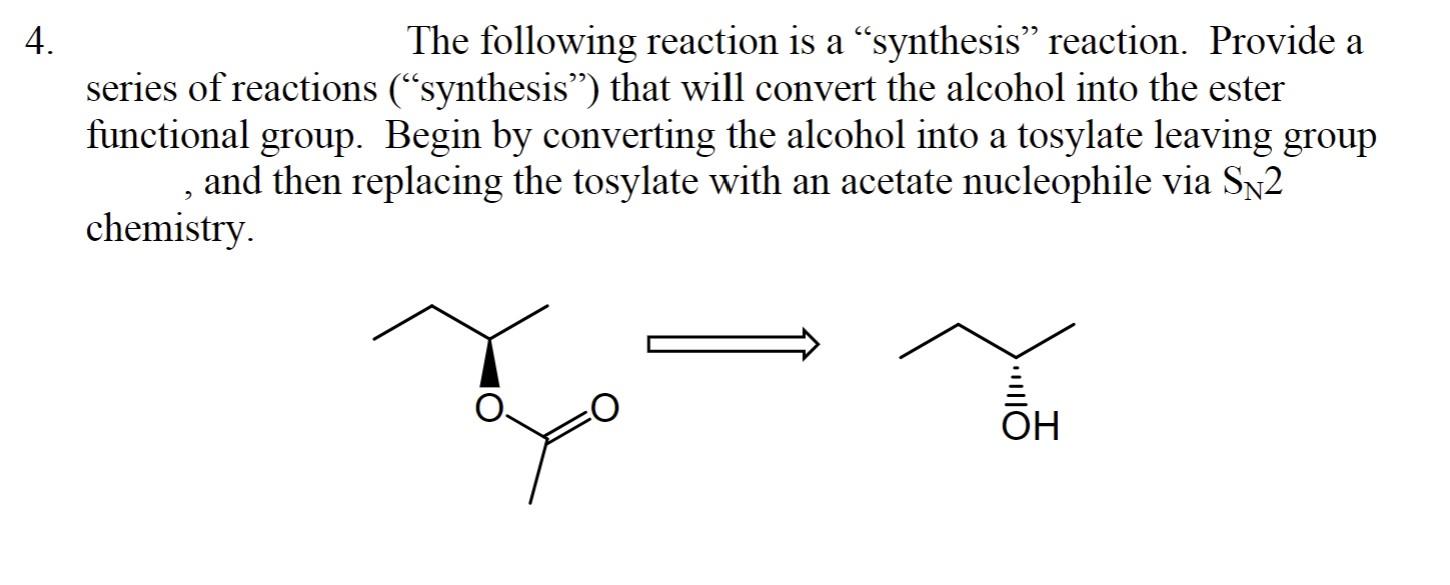 Solved 4. The following reaction is a "synthesis" reaction. | Chegg.com