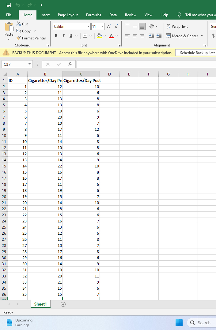 Solved hi, ﻿please solve this biostatisitic, the excel file | Chegg.com