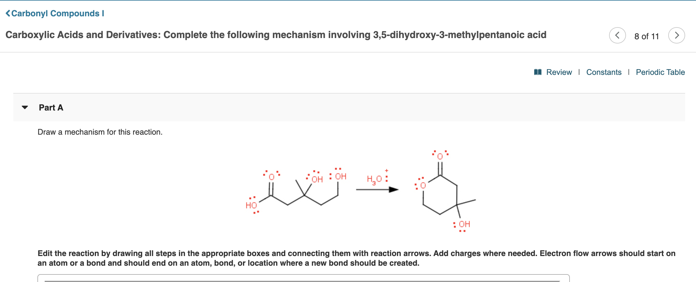 Solved MA Review | Constants | Periodic Table Part A Draw a | Chegg.com