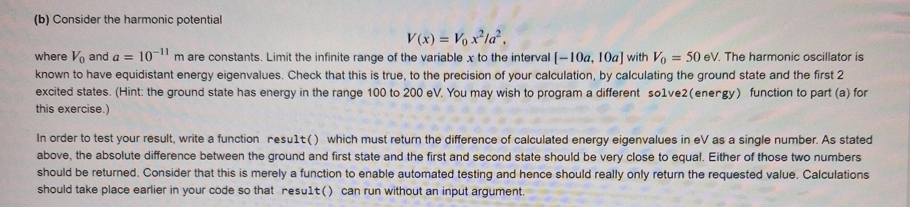 Solved Question 12: Consider the one-dimensional, | Chegg.com